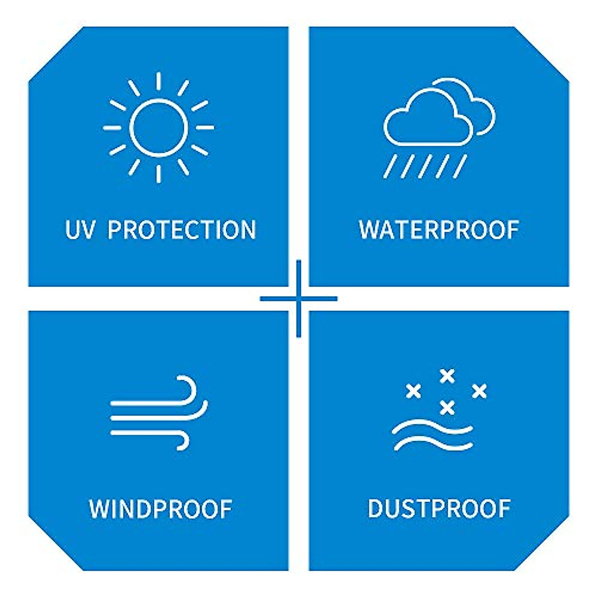 i COVER Smoker Grill Cover-Sized for Dyna-Glo Vertical Offset Smoker Grill DGSS1382VCS-D DGSS1382VCS Heavy Duty Waterproof Canvas Charcoal Smoker Cover, Black