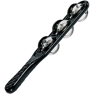 Meinl Percussion HJS1BK Headliner Series ABS Plastic Jingle Stick, Black