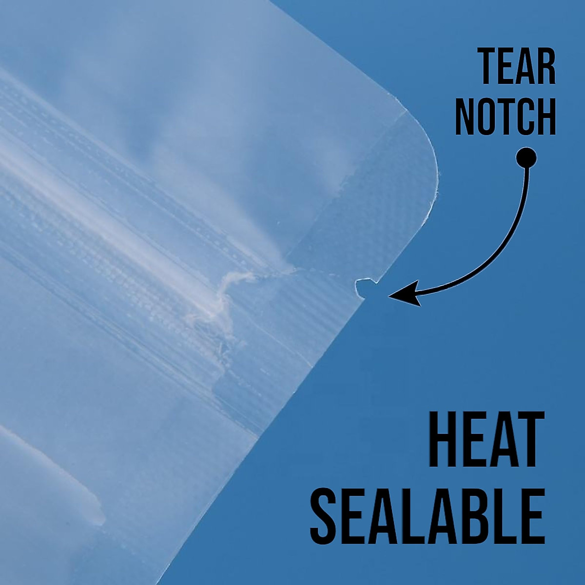 50 Pack Matte Frosted Ziplock Bag with Wide Square Flat Bottom - Semi-Transparent, Food Grade Packaging for Snacks, Candy, and More - Recyclable PET & PE Material