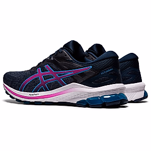 ASICS Women's GT-1000 10 Running Shoes, 7, French Blue/Digital Grape
