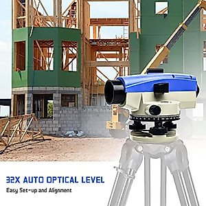 Automatic Level 32X Optical Transit Survey Auto Level High Precision Level Gauge Measure Meter Machine