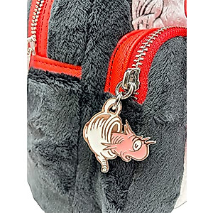 Loungefly Dr Seuss Cat in the Hat Cosplay Womens Double Strap Shoulder Bag Purse