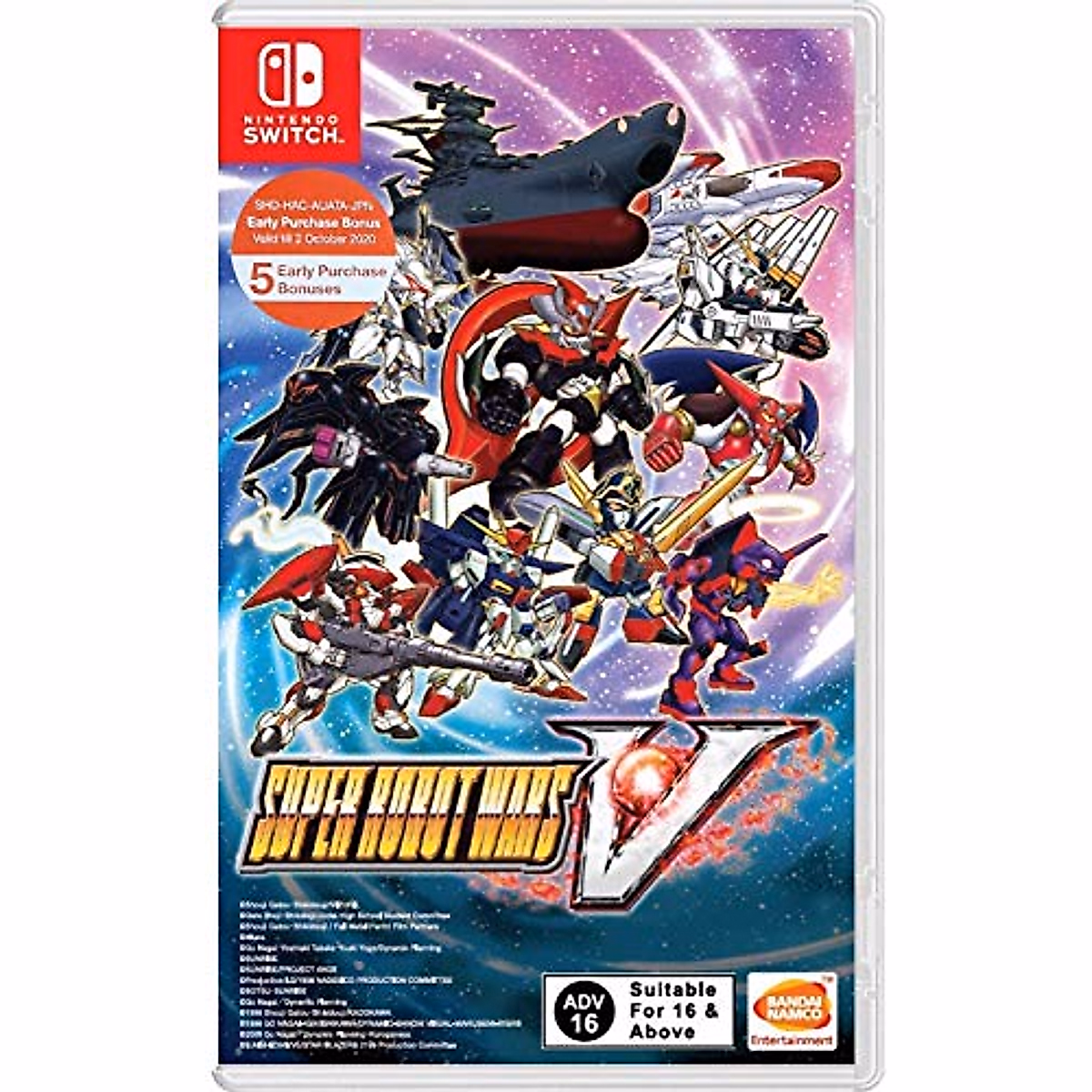 Namco Bandai Super Robot Wars V (Game in English) Nintendo Switch