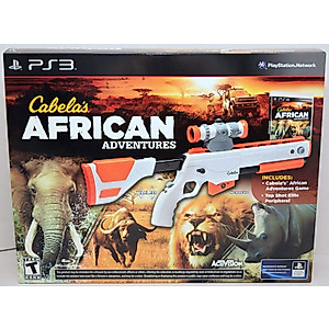 Cabela's DOUBLE GUN BUNDLE Shadows of Katmai + PS3 African Adventures Game for Sony Playstation 3