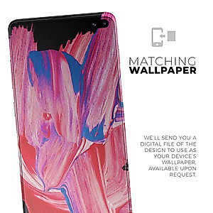 DesignSkinz Liquid Abstract Paint V10 Protective Vinyl Decal Wrap Skin Cover Compatible with The Samsung Galaxy S20 (Screen Trim & Back Glass Skin)