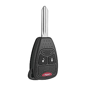 Keyless Entry Remote Control Key Fob Fits for Dodge Caliber Dakota Durango Magnum Nitro Ram/Mitsubishi Raider 2004 2005 2006 2007 2008 2009 2010 2011 2012 OHT692713AA, OHT692427AA (Pack of 2)