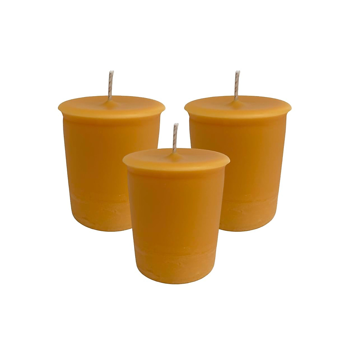 Mister Candle Spring/Summer Votive Collection Handmade Scented Votive Candles Bulk, Small Candles with Premium Wax & Essential Oils, 15 Hour Burn Time (Pumpkin Pie)