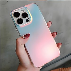 Goodon for iPhone 13 Pro Max Case with Bumper, Fashionable Design for Women Girls,[Military Grade Drop Protection] Shockproof Protective Luxury Aesthetic Phone Cover 6.7 inch, Gradient Color