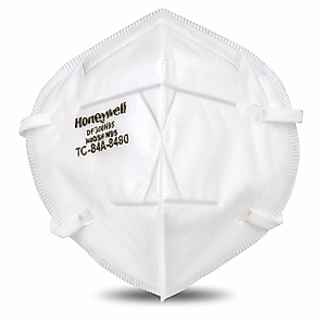 Honeywell Safety Products NIOSH-Approved N95 Flatfold Project Respirator, 20-pack (RWS-54038)