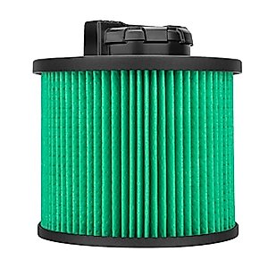 DeWalt DXVC4003 HEPA Cartridge Filter, Fit for 4 Gallon Wet/Dry Vacuum Cleaners, Compatible with DeWalt DXV04T, DXV05P, DXV05S, DXV08S, DXV06G Wet/Dry Shop Vacuums