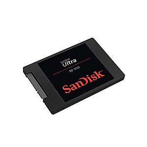 SanDisk Ultra 3D NAND 4TB Internal SSD - SATA III 6 GB/S, 2.5"/7mm, Up to 560 MB/S - SDSSDH3-4T00-G25, Solid State Hard Drive