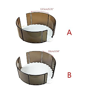 Csnbfiop Cake Cutter Uniform Division Molds Slicers Cutter Kitchen Layering Cake Portion Marker Tool Cake Cutter Accessory