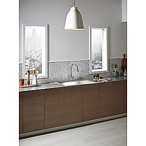 Kohler K-20022-PC-NA Sterling Ludington 32" Under Mount Single Bowl Kitchen Sink with Accessories, 32 inch, Stainless Steel