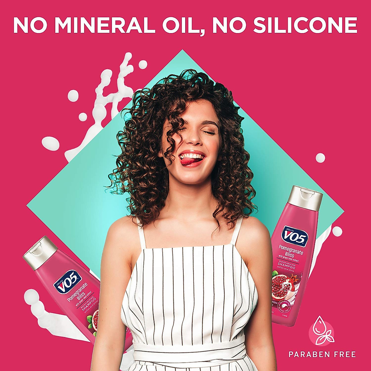 Vo5 Sh Herbal Esc Pom & G Size 12.5z Vo5 Shampoo Herbal Escapes Pomegranate & Grapeseed 12.5z