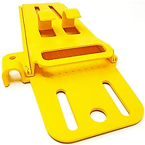 Mundial Master Butcher Knife Scabbard With Sharpening Steel Holder And Meat Hook Clip - Take-A-Part Design For Easy Clean - NSF Certified - Commercial Grade Polymer Construction - 5549Y