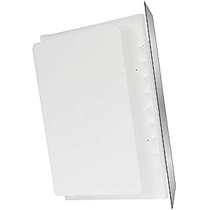 Mirrors and More 16" x 22" Medicine Cabinets for Bathroom with Mirror - Frameless Pencil Edge, Recessed, Modern Home Décor, Polish Edge, Adjustable Shelves