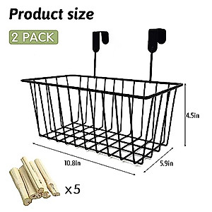 BNOSDM 2 Pack Rabbit Hay Feeder Bunny Hay Holder for Cage Hanging Guinea Pig Hay Rack Mental for Rabbits Bunnies Guinea Pig Chinchilla