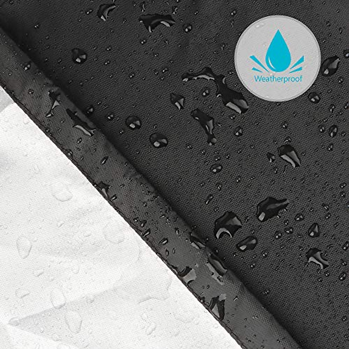 iCOVER 55 Inch Grill Cover, Waterproof Patio Outdoor BBQ Gas Grill Cover Barbecue Smoker Cover for Weber Char-Broil Brinkmann Holland JennAir and More