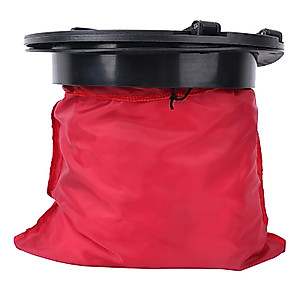 Tbest Kayak Deck Plate Kit 9 inch Hole Diameter Deck Hatch Waterproof Deck Plate Hatch Cover with Storage Bag ABS Plastic Access Cover Fishing Boat Accessory Kayak Hatch kajak lukendeckel