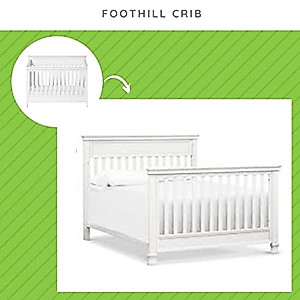 CC KITS Full-Size Conversion Kit Bed Rails for Million Dollar Baby Ashbury, Durham, Etienne, Foothill, Louis & Wembley Cribs (White)