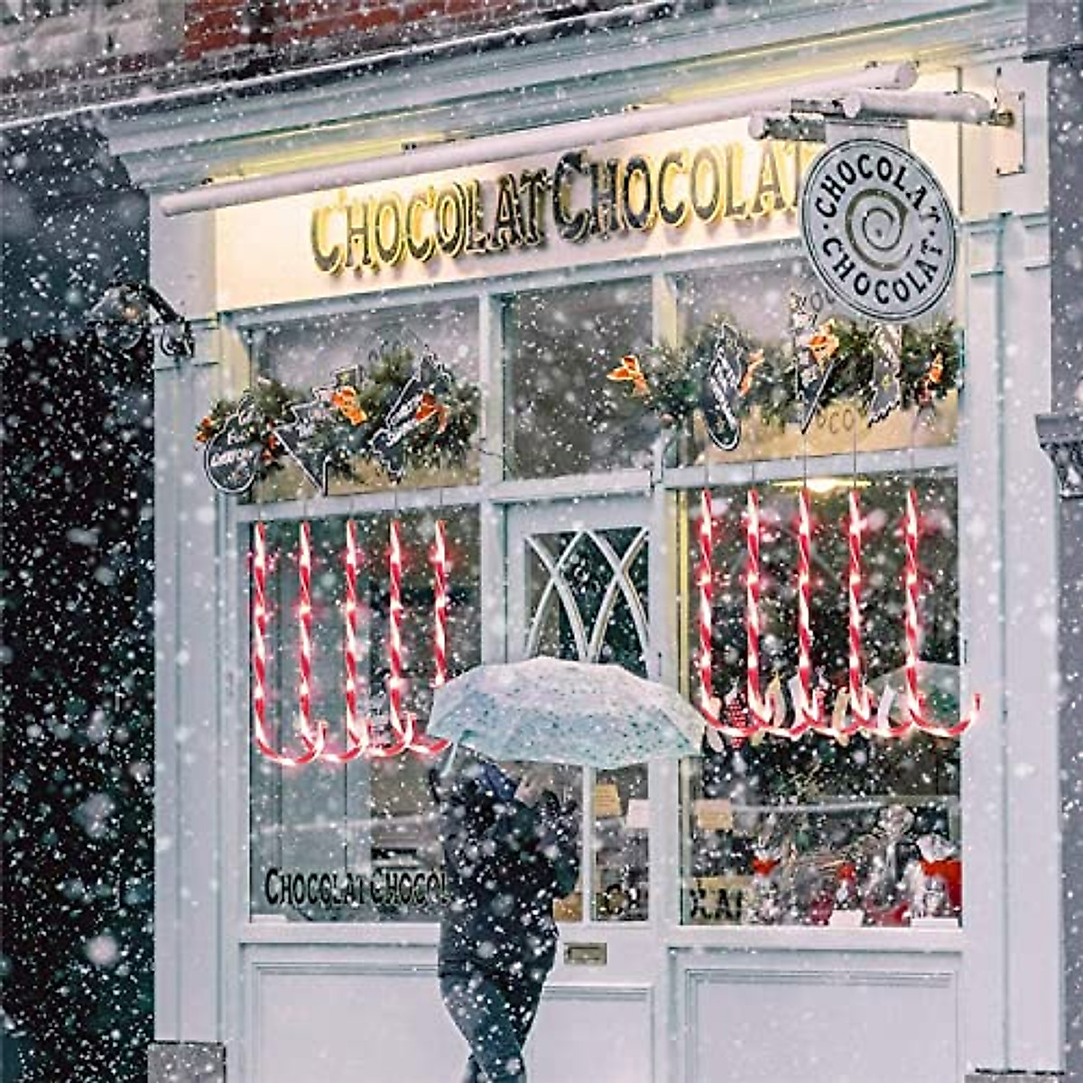 Christmas Candy Cane Lights,5pcs USB Christmas Candy Cane Lights， Outdoor Warm Led Home Garden Pathway Yard Lawn Lights， New Year Christmas Decor