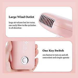 Eyelash Extension Cleanser Eyelash Fan, AREMOD 50ml Lash Shampoo for Lash Extensions 50pcs Eyelash Brush Cleaning Brush Makeup Remover Pad and Rinse Bottle for Lash Cleaning for Salon Home Use(pink)