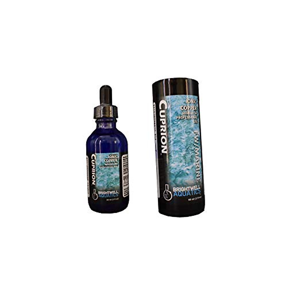 Brightwell Aquatics Cuprion - Ionic Copper Solution for Professional Use in Fish-Only Aquarium Tanks, 60-ml