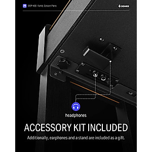 Donner DDP-400 Digital Piano + Donner Duet Piano Bench