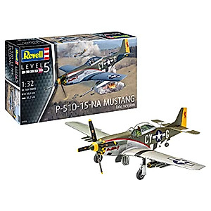 Revell 03838 P-51D-15-NA Mustang Late Version 1:32 Scale Unbuilt/Unpainted Plastic Model Kit