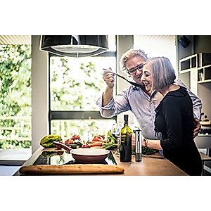 Electric Wine Bottle Opener by M&R Blvd. - Deluxe Rechargeable Stainless Steel Electric Corkscrew, USB Charging Cable - Premium Bar Accessory & Wine Gift