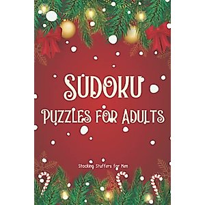 Stocking Stuffers for Men: Sudoku Puzzles for Adults: Christmas Sudoku Stocking stuffers gifts