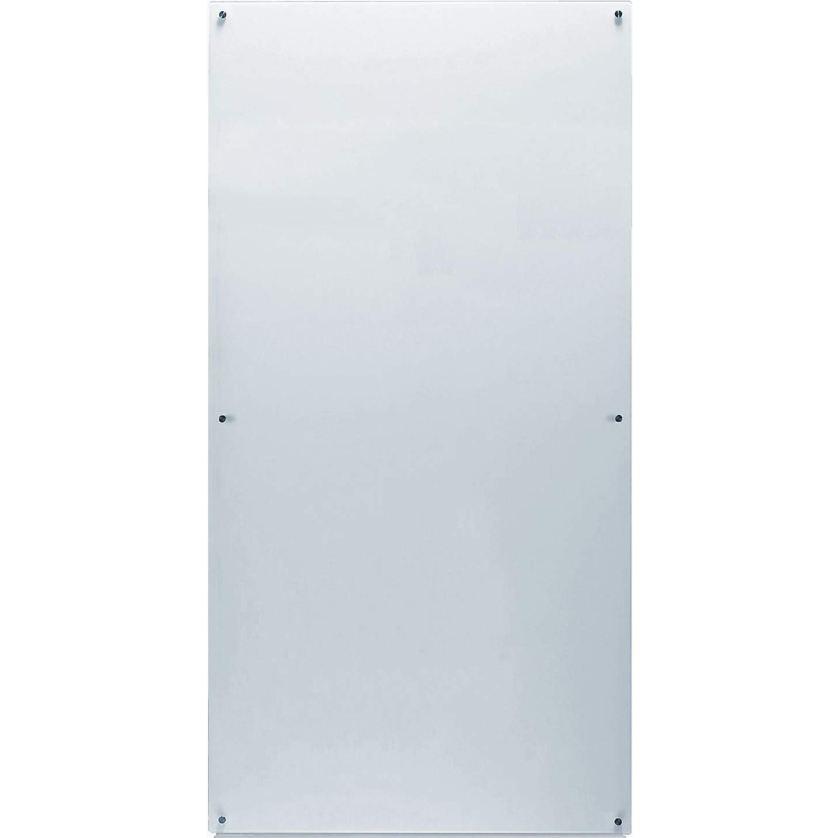 Audio-Visual Direct Magnetic White Glass Dry-Erase Board Set - 8' x 4' - Includes Magnets, Hardware & Marker Tray