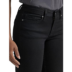 Lee Women's Legendary Mid Rise Bootcut Jean Black 2