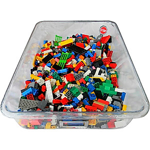 Shirley K's Storage Tote Clear, 19" L x 12-1/2"W x 4-3/8"H