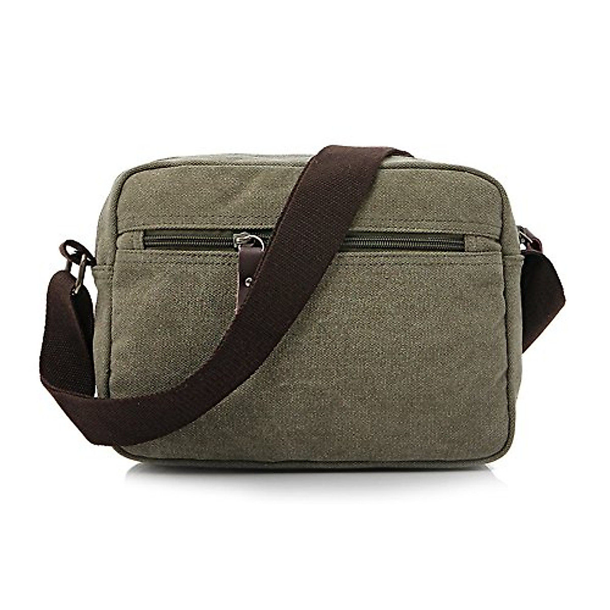 Collsants Small Vintage Canvas Crossbody Purse Travel Shoulder Bags Messenger Satchel Bag