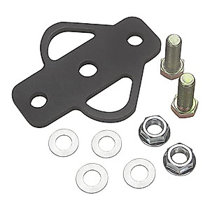 LCGP 3-Way Trailer Hitch Adapter, Steel Hook Mounting with Bolts, Suitable for ATV Lawn Mower Golf Cart Yard Cart Garden Tractor Flat Towing Ball Installation