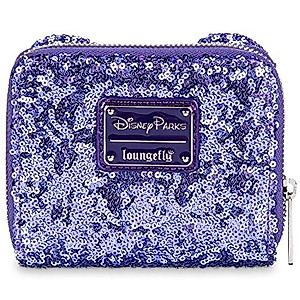 Minnie Mouse Potion Purple Sequined Wallet