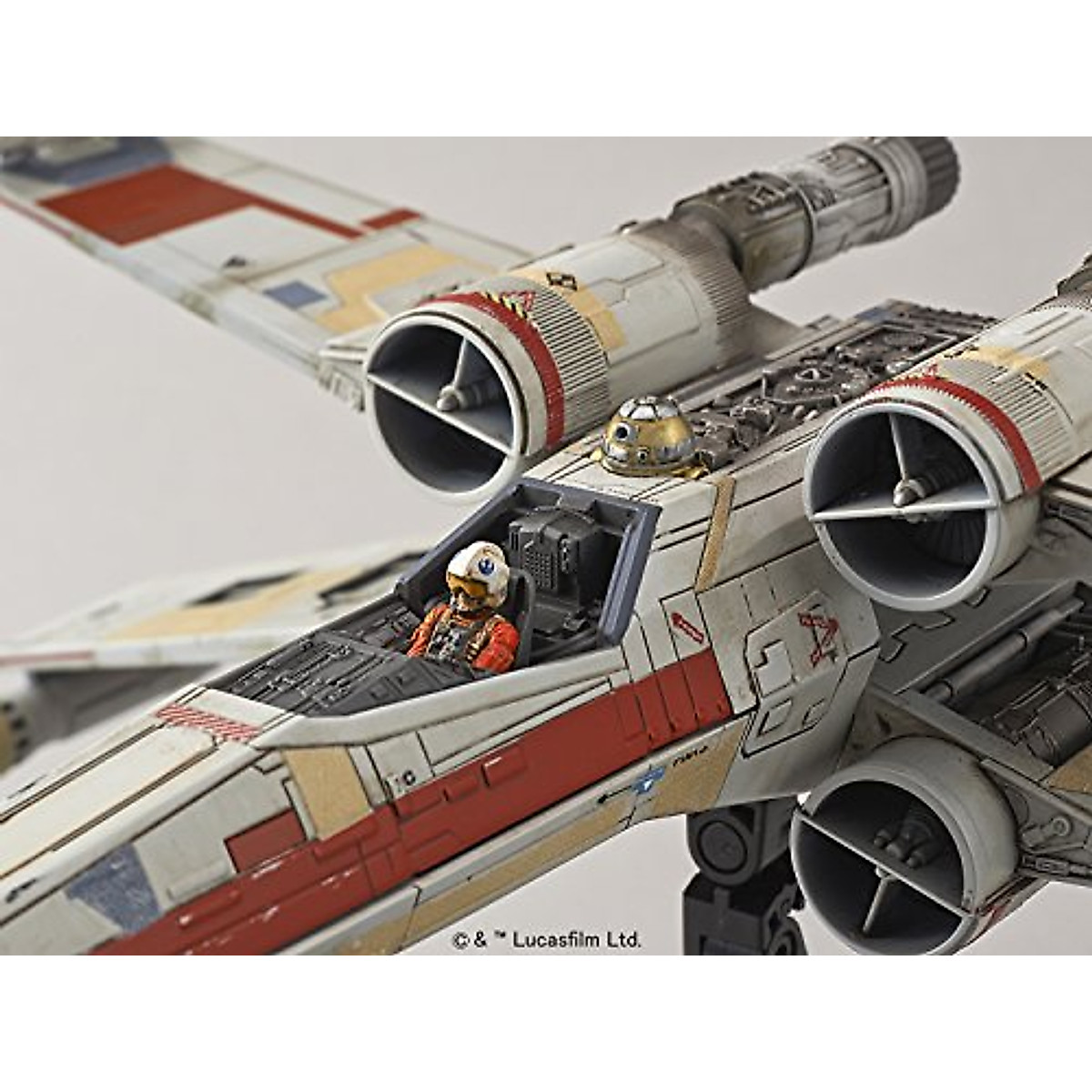 Bandai Hobby Star Wars 1/72 X-Wing Red Squadron (Special Set), Multicolor