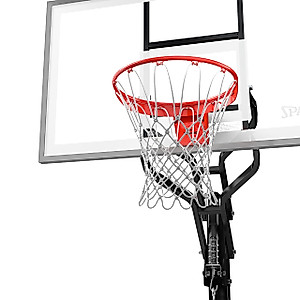 Spalding 60" Tempered Glass U-Turn In-Ground Basketball Hoop