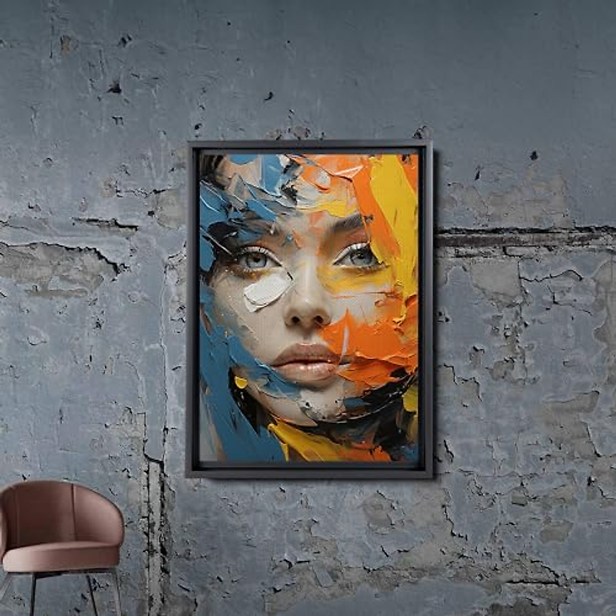 Green Textured Print,Green 3D Minimalist Print,Large Green Print,Green Abstract Wall Art,Modern Textured Wall Art, Minimalist Art