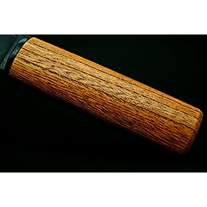 Kiridashi Craft Pocket Knife Japanese Steel Blade Wooden Handle with Sheath for Left-handed