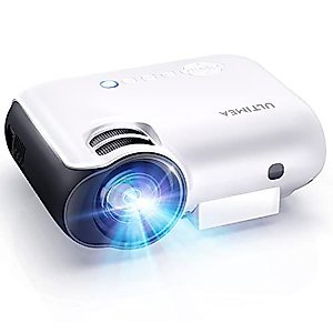 Movie Projector for Indoor, Native 1080P Projector with 10,000 lumens, ULTIMEA Home Projector Reduced 60% Noise, Bluetooth Projector Compatible with TV Stick/Laptop/HDMI/USB for Home Theater