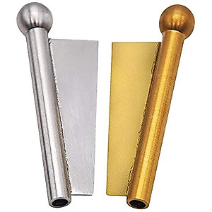 Nasal Vacuum Style, Sniffer Snorter Straw, Pure Stainless Steel Bullet Snuff Bottle, 3-Pack Gold…