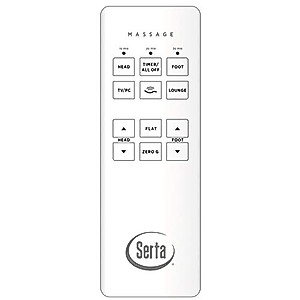 Motion Essentials Replacement Legs for Serta Perfect, Essentials, Custom, Plus, or Air Adjustable Beds (Model Specific, See Remote pics), Black, (62000085)