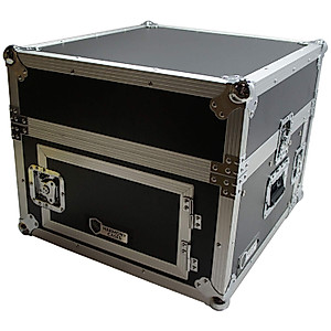 Harmony Audio Cases HCM4ULT DJ Laptop Glide 10U Slant Top 6U Vertical Rack Case New