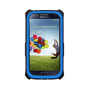 Trident Case AMS Kraken Series Protective for Samsung Galaxy S4/GT-I9500 - Retail Packaging - Blue