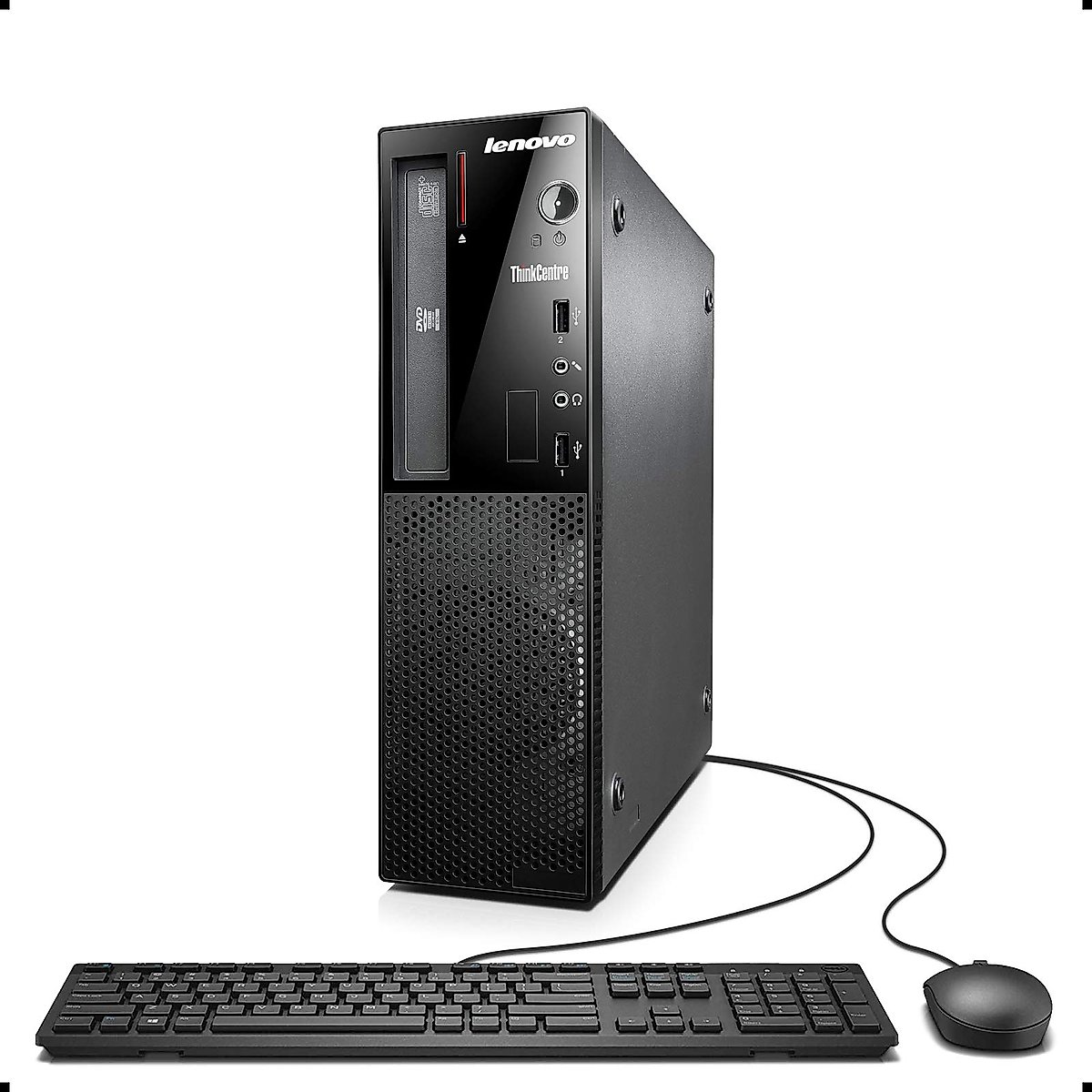 Lenovo ThinkCentre E73 Small Form Factor Desktop PC, Intel Core i3 4130 3.4GHz, 8G DDR3, 256G SSD, WiFi, BT 4.0, DVD, Windows 10 64-Multi-Language Support English/Spanish/French(Renewed)