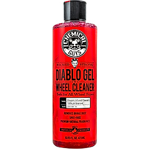 Chemical Guys CLD_997_16 Diablo Gel Oxygen Infused Foam Wheel And Rim Cleaner, Concentrated (Safe on All Wheel & Rim Finishes), for Cars, Trucks, SUVs, Motorcycles, RVs & More 16 fl oz
