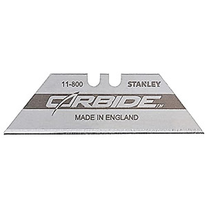 Stanley 8-11-800 Knife Blade "Carbide" (50 Piece), Silver