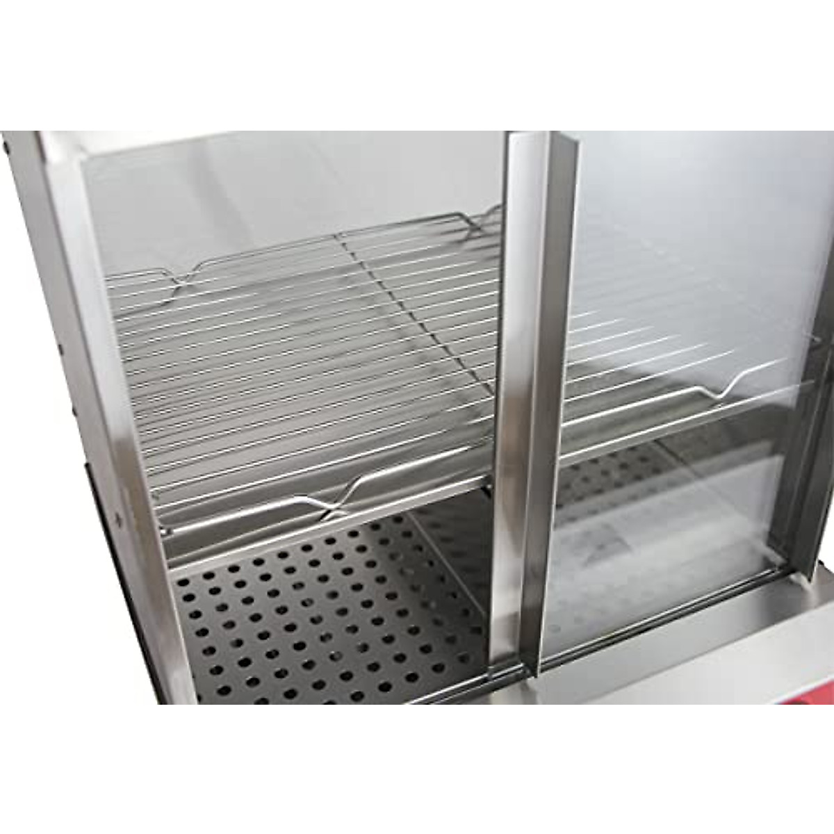 ANFIRE Hot Dog Steamer with Bun Warmer Machine Commercial Hot Dog Hut